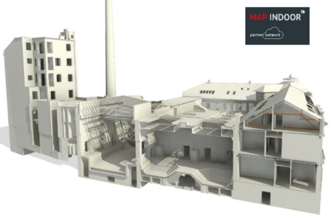 Modeling services in 2D/3D/BIM from MAP INDOOR – precise and sustainable! | MAP INDOOR